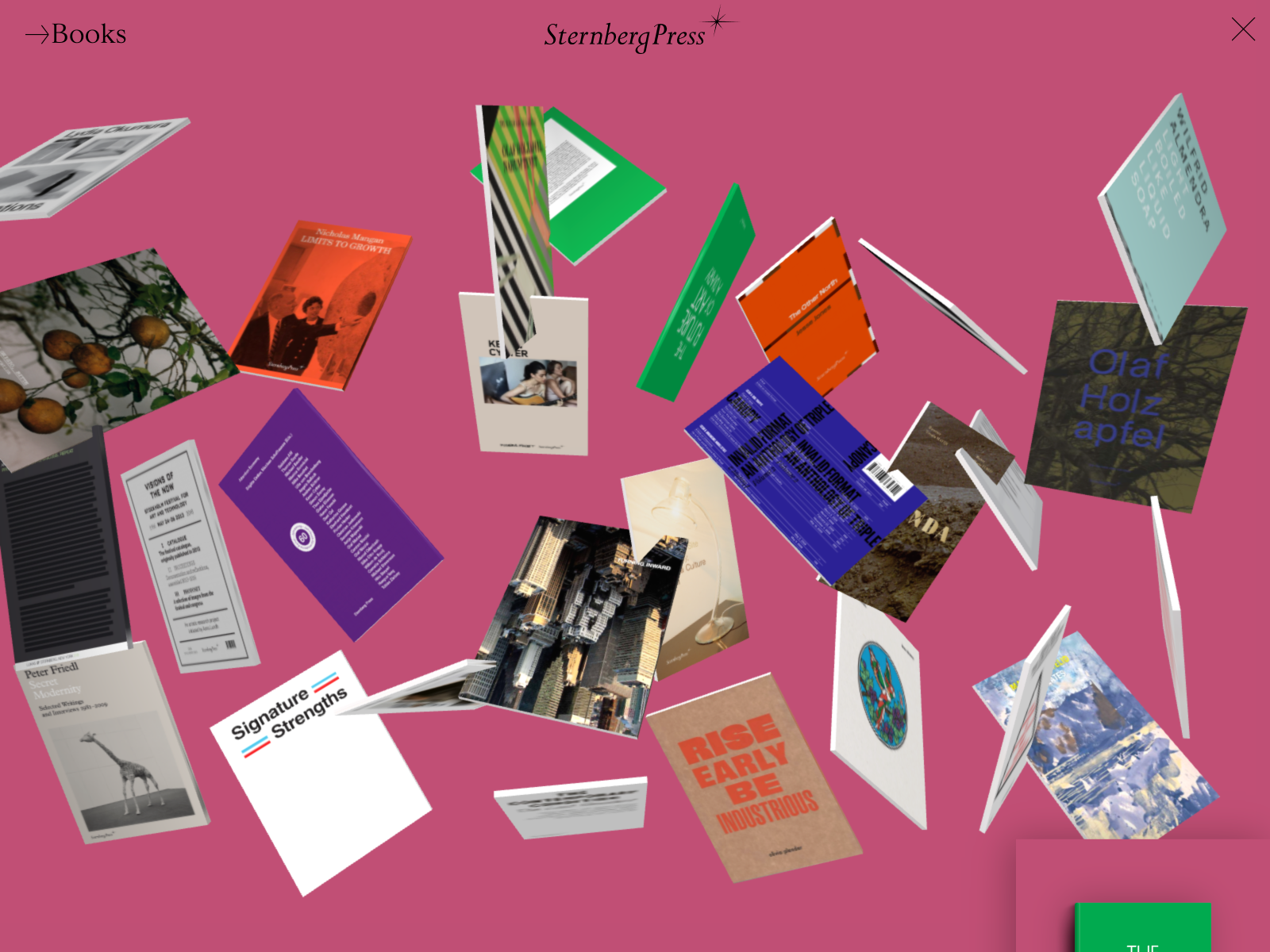 Ecommerce Design Awards | Winners | Sternberg Press